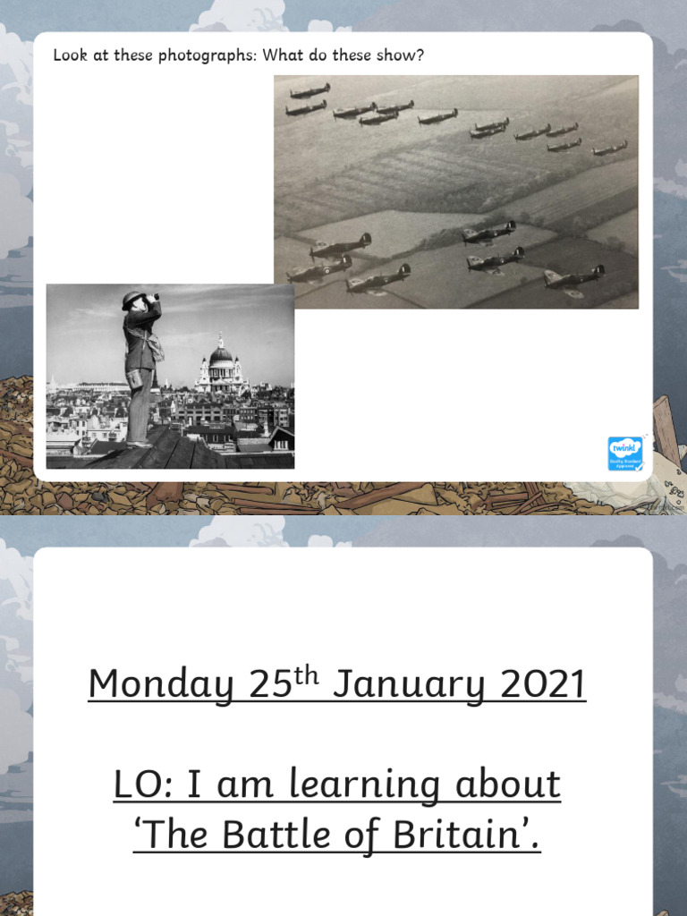 Battle of Britain Powerpoint | PDF | World War II | Allies Of World War II