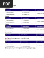 CIPS 2024 Exam Schedule | PDF