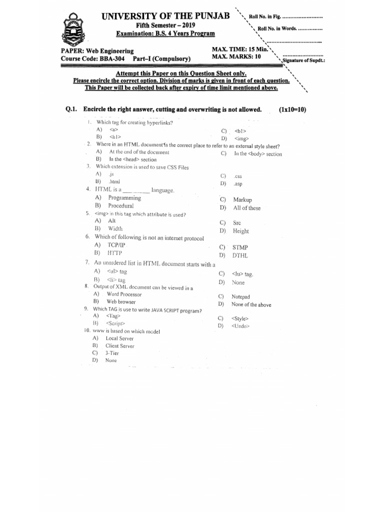 Web Engineering Paper | PDF