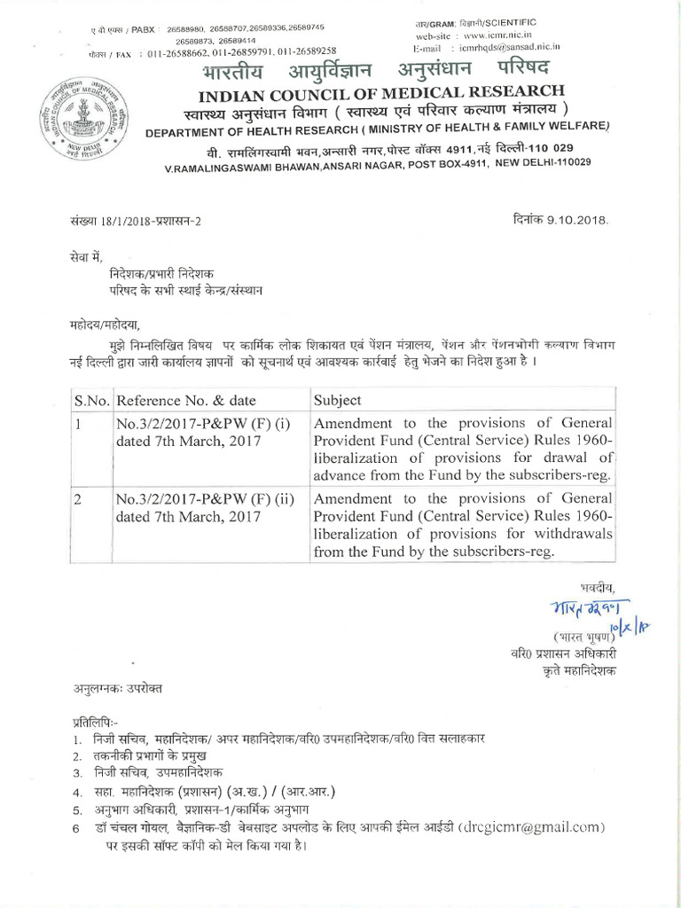 GPF Amendments | PDF