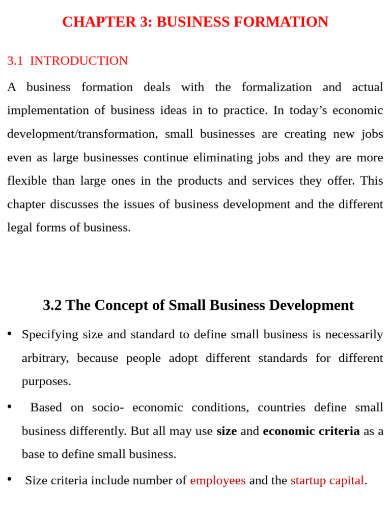 CHAPTER 3-1 | PDF | Entrepreneurship | Corporations