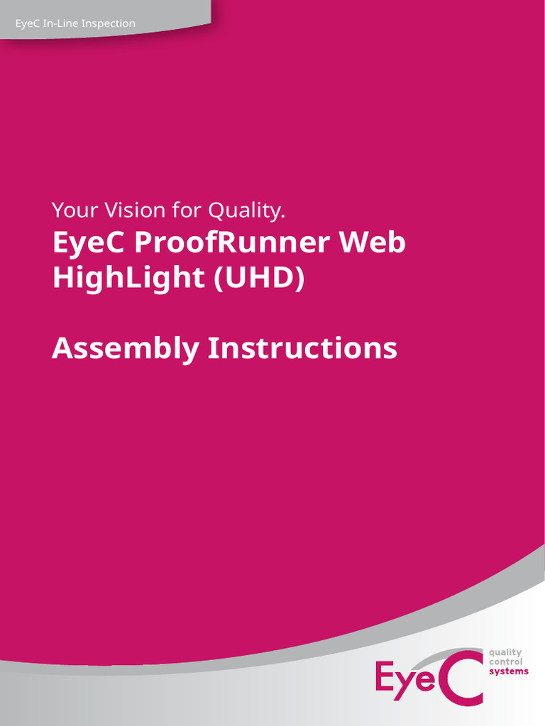 EyeC ProofRunner Web Manual | PDF | Occupational Safety And Health | Safety