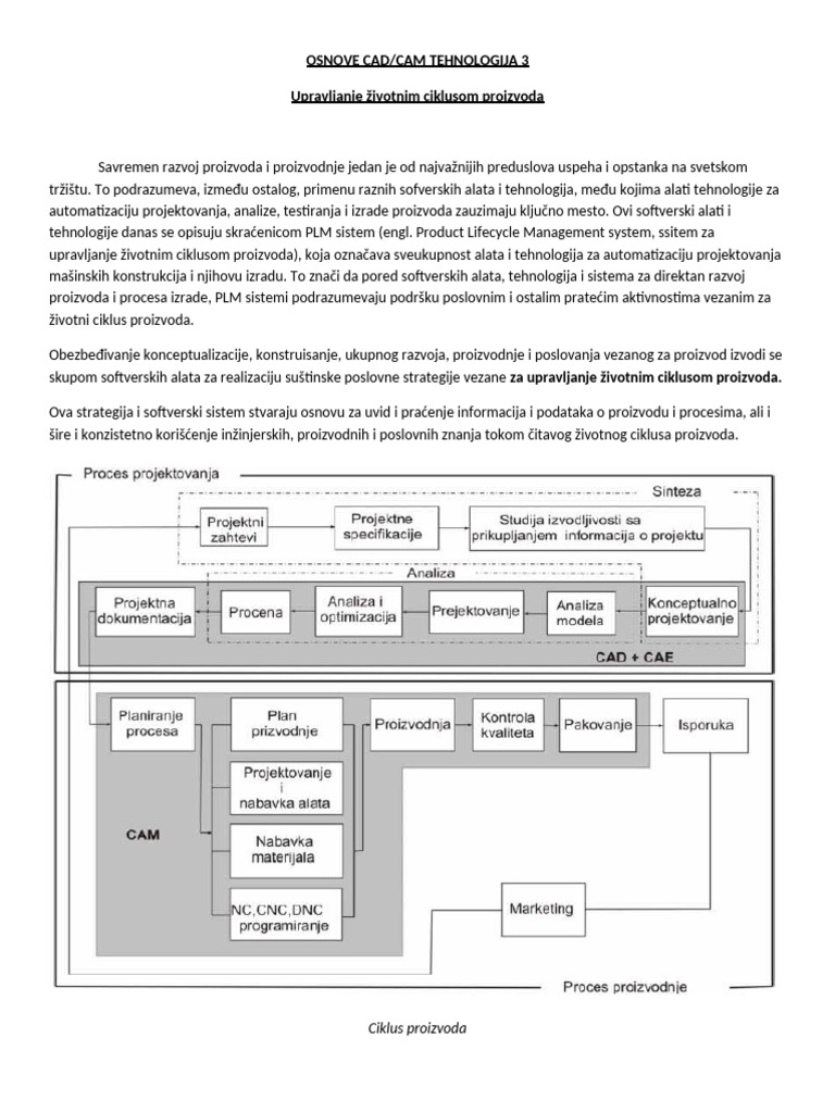 OSNOVE CAD - 3 Cas | PDF