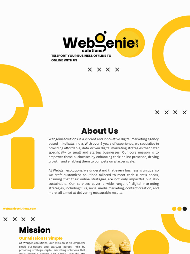 Webgenie Solutions Digital Marketing Package's & Pricing | PDF | Search ...