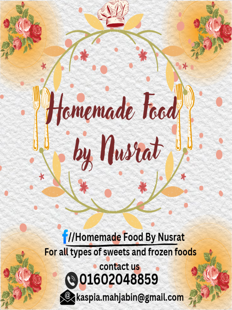 Homemade Food by Nusrat | PDF