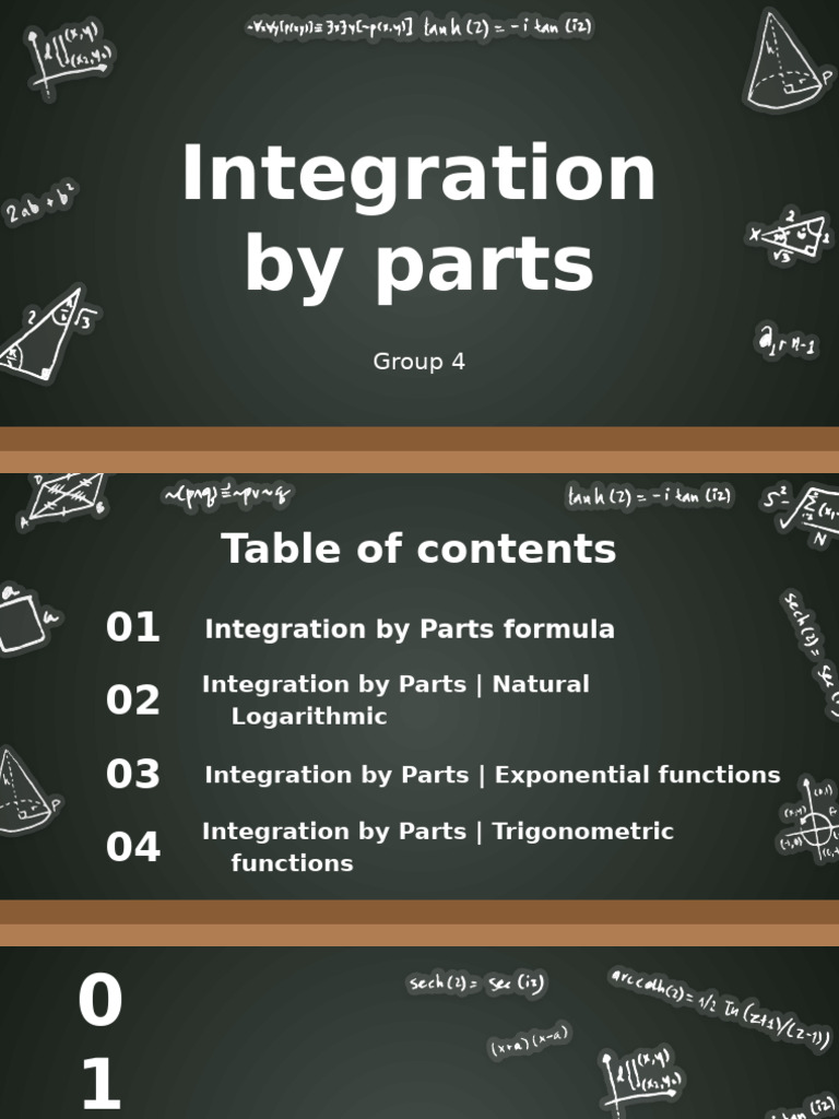 Group-4_-Integration-by-parts | PDF | Real Analysis | Area