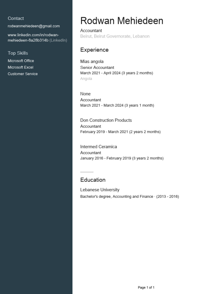 Rodwan Meheidin - Reconciliation | PDF