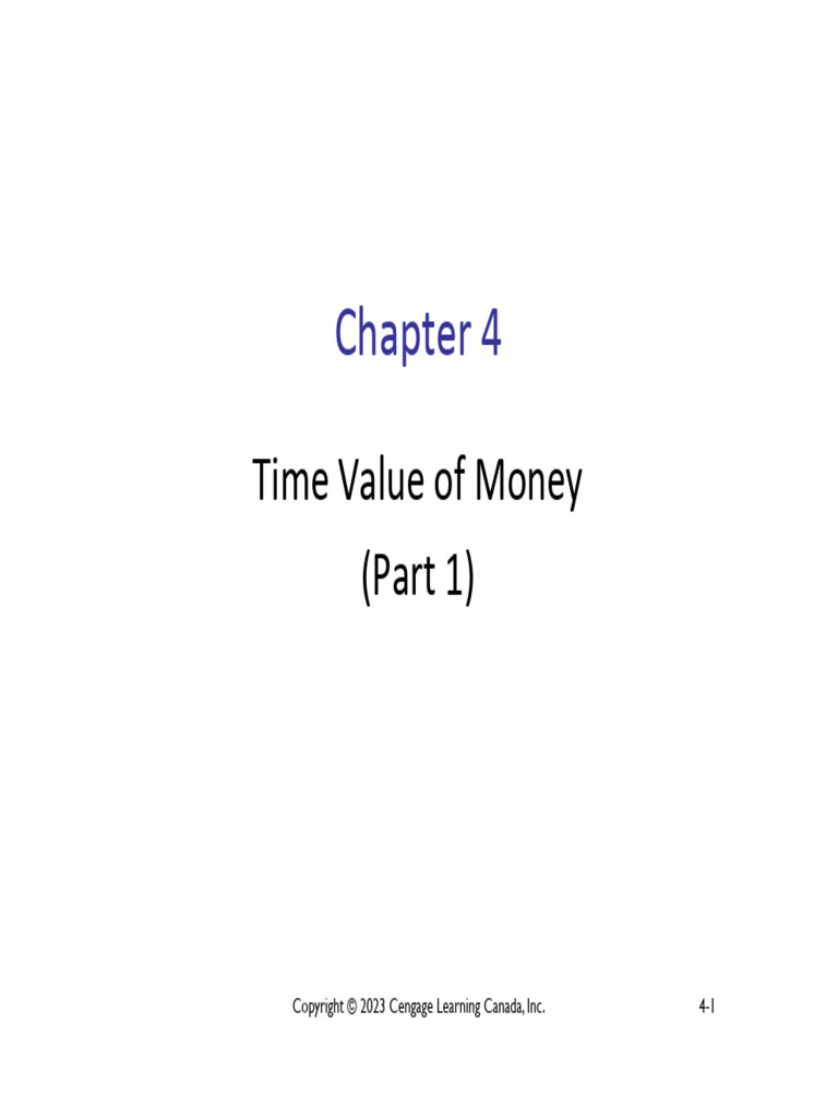 Slides (Part-1) | PDF | Interest | Present Value