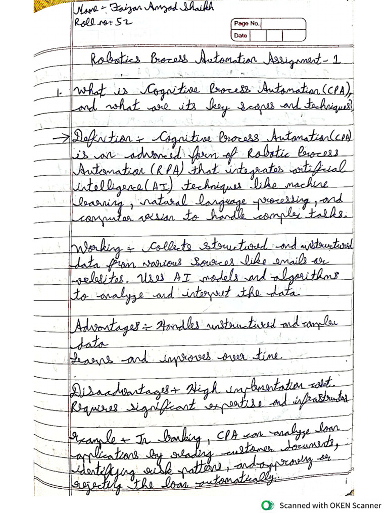 RPA Assignment | PDF