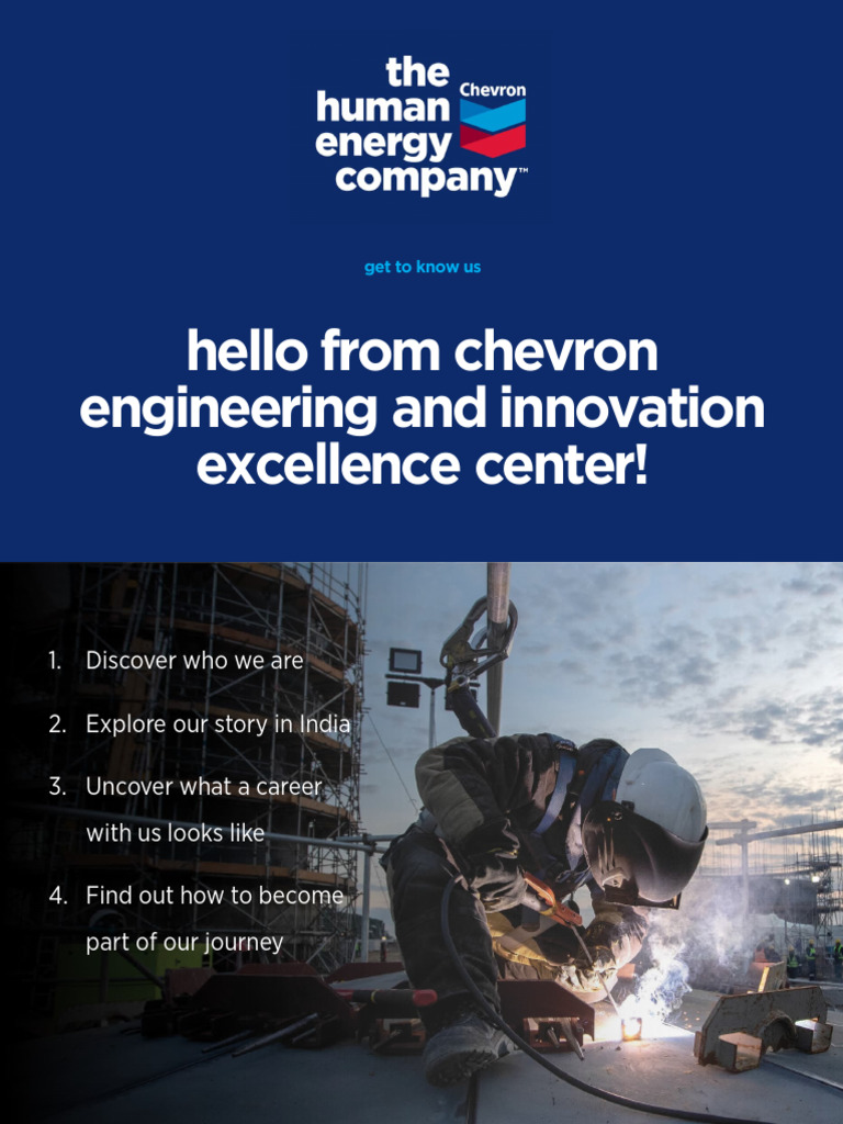 Chevron ENGINE - Candidate Brochure | PDF | Engineering | Innovation