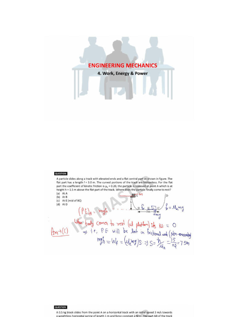 Engg. Mech 1 | PDF