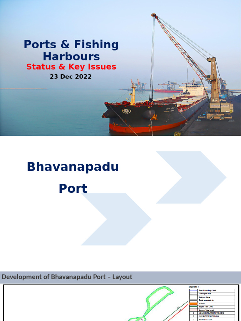 Bhavanapadu Port - Status & Key Issues 23 - Dec - 2022 | PDF