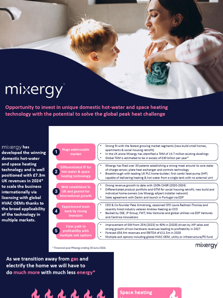 Innovative Hot-Water Heating Investment Opportunity | PDF | Water ...