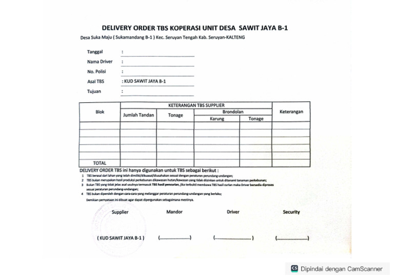 Spat Tbs Ke Tabuk | PDF