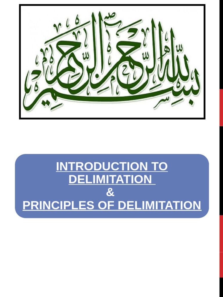 Delimitation Principles and Practices | PDF | Electoral District ...