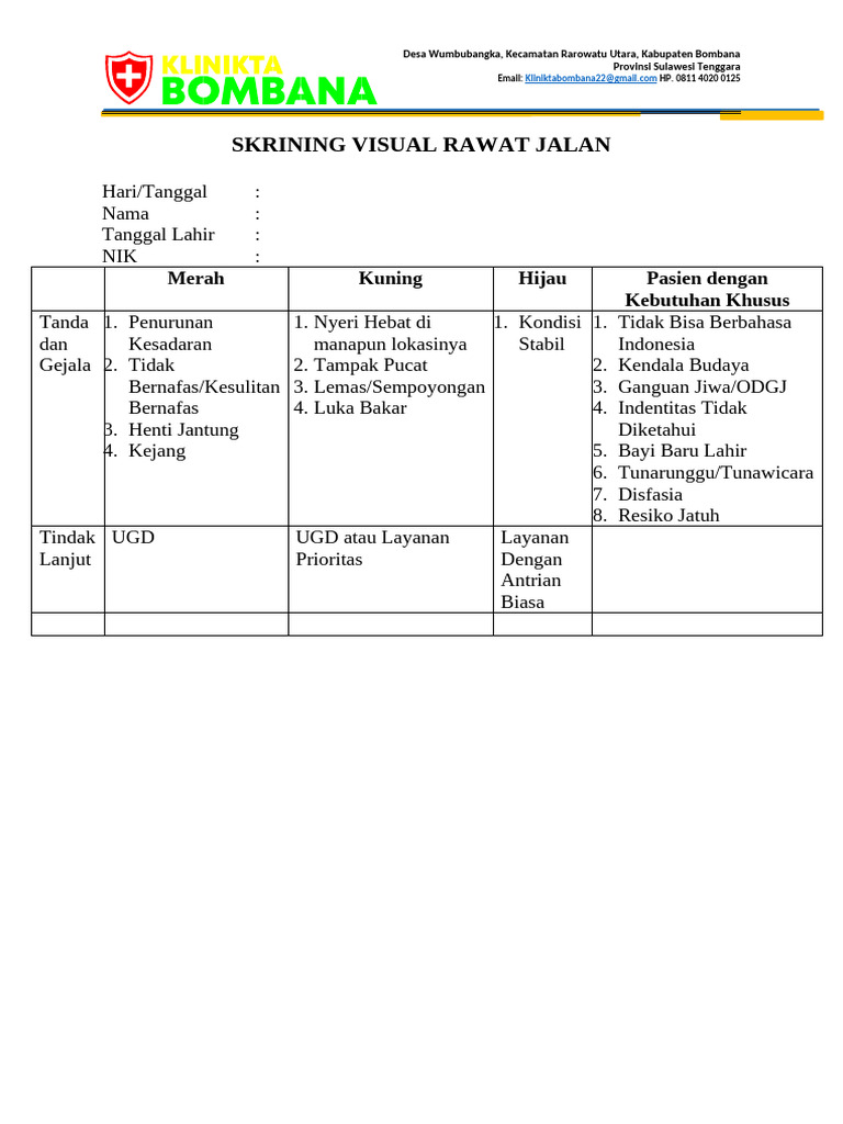 Visual Skrining Download | PDF