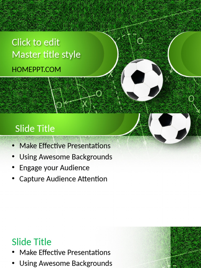 Soccer Scheme Template 16x9 | PDF