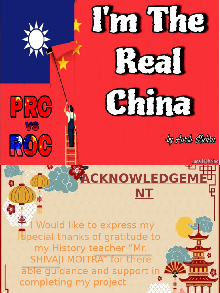 Taiwan and China | PDF | Kuomintang | Chinese Civil War