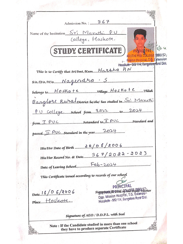 Studycertificate | PDF