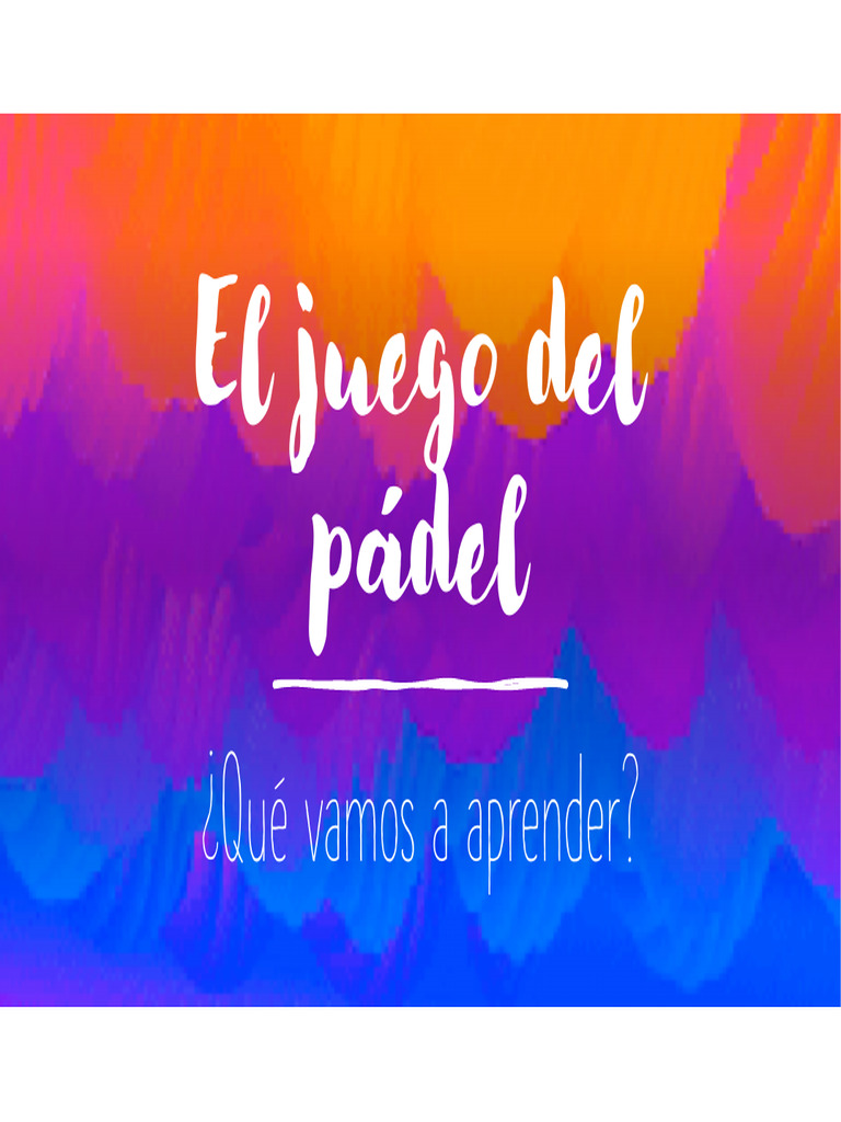 Reglas y Puntuación del Pádel para Principiantes | PDF | Deportes