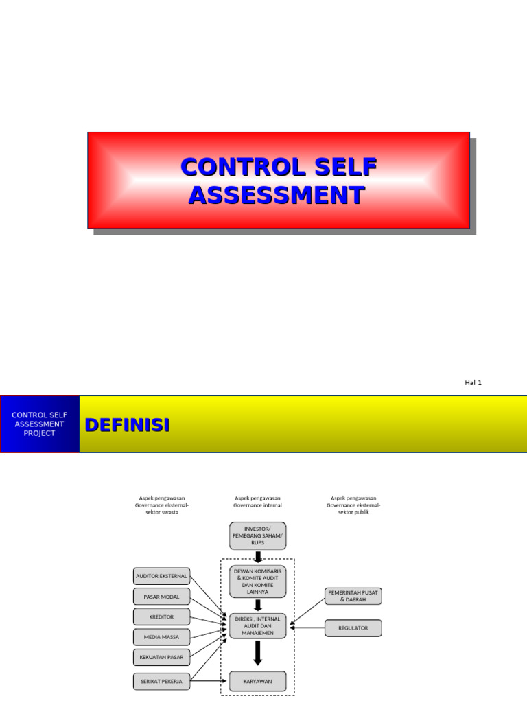 Contoh Self Assessment | PDF