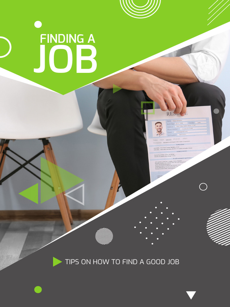 Finding A Job - Tips On How To Find A Good Job | PDF | Social Media ...