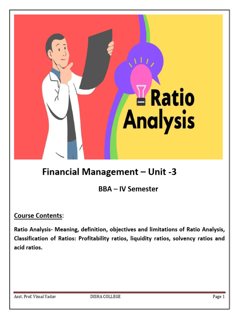 financial Management Unit - 3 Notes | PDF | Dividend | Equity (Finance)