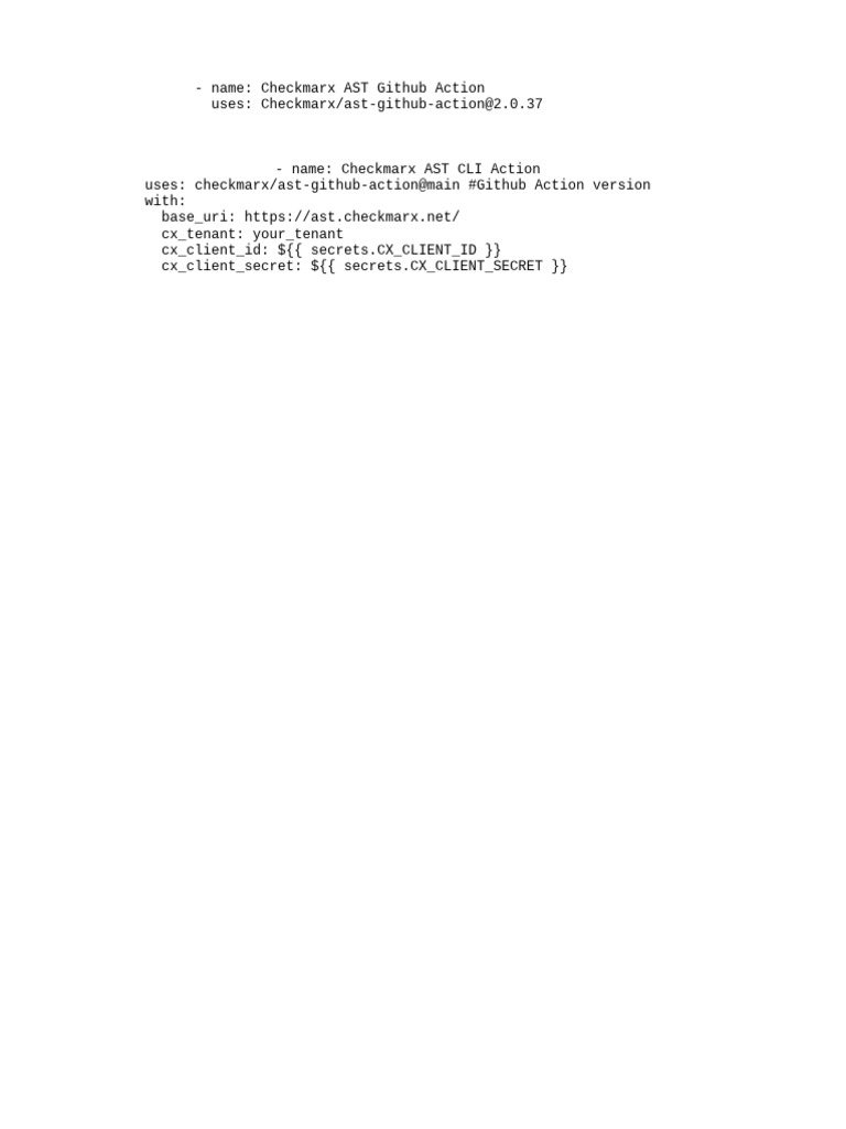 Check Marx Git Hub | PDF Check Marx Git Hub | PDF