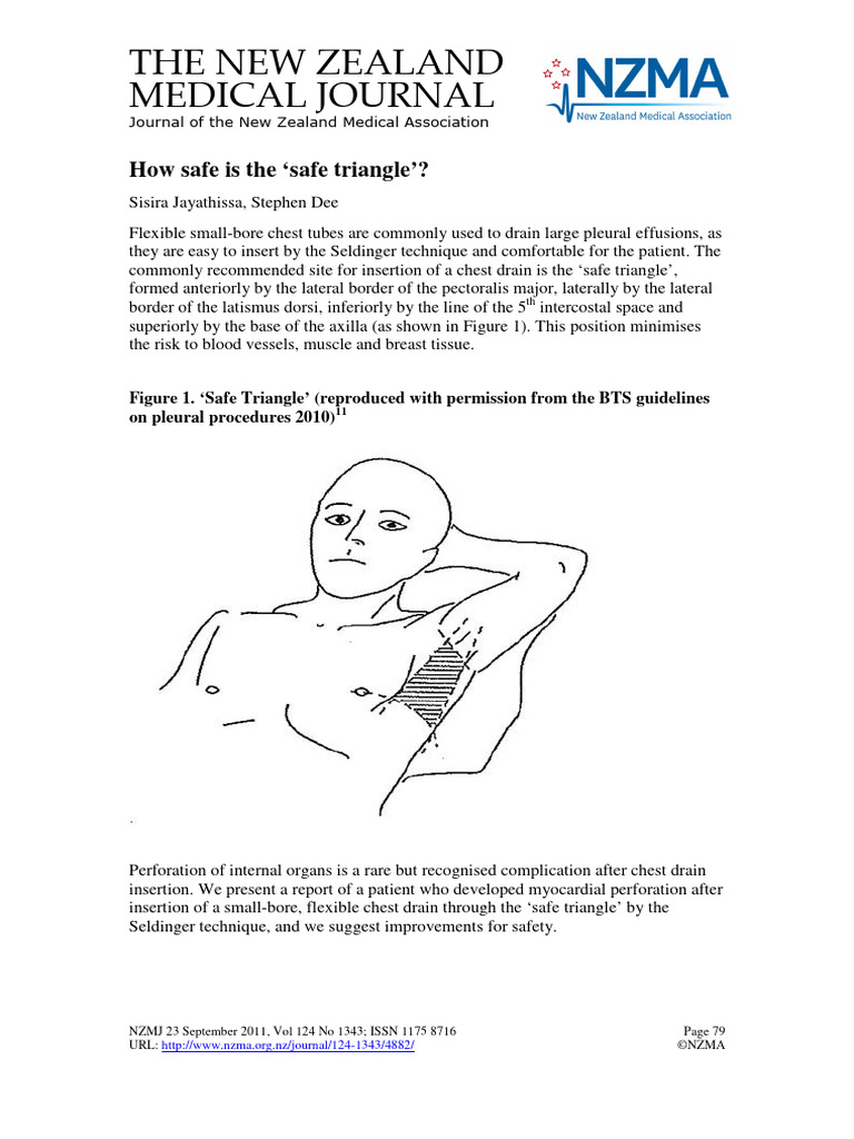 How Safe Is The Safe Triangle | PDF | Cardiovascular System | Diseases ...