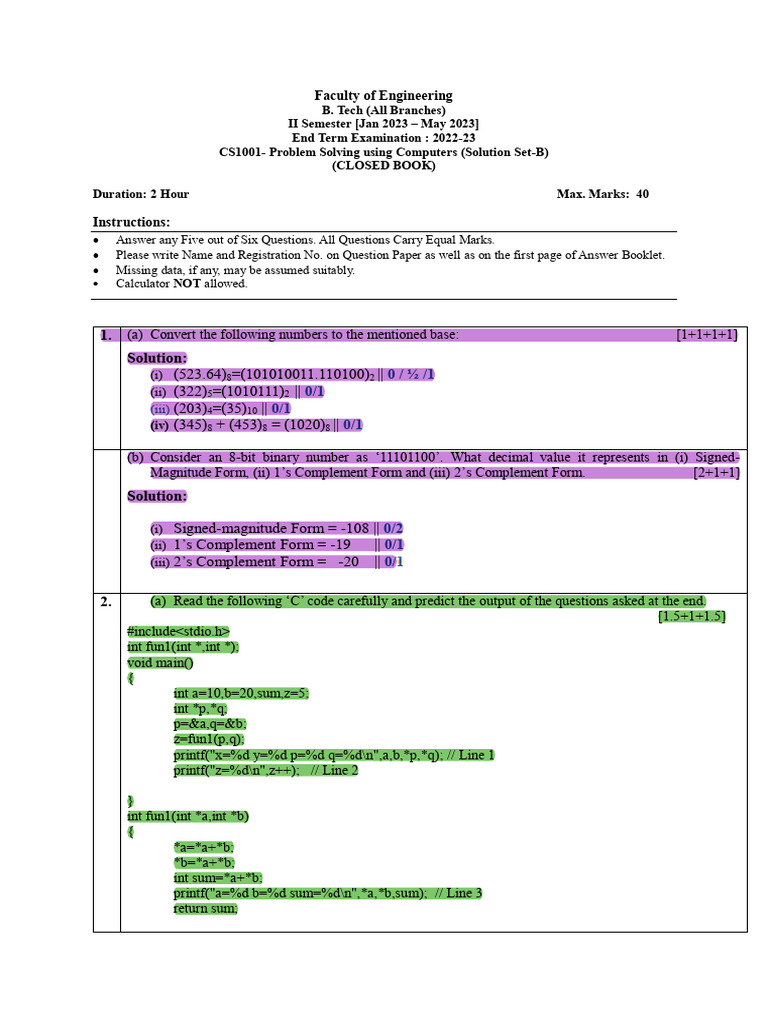 1 | PDF | Computer Programming | Computing