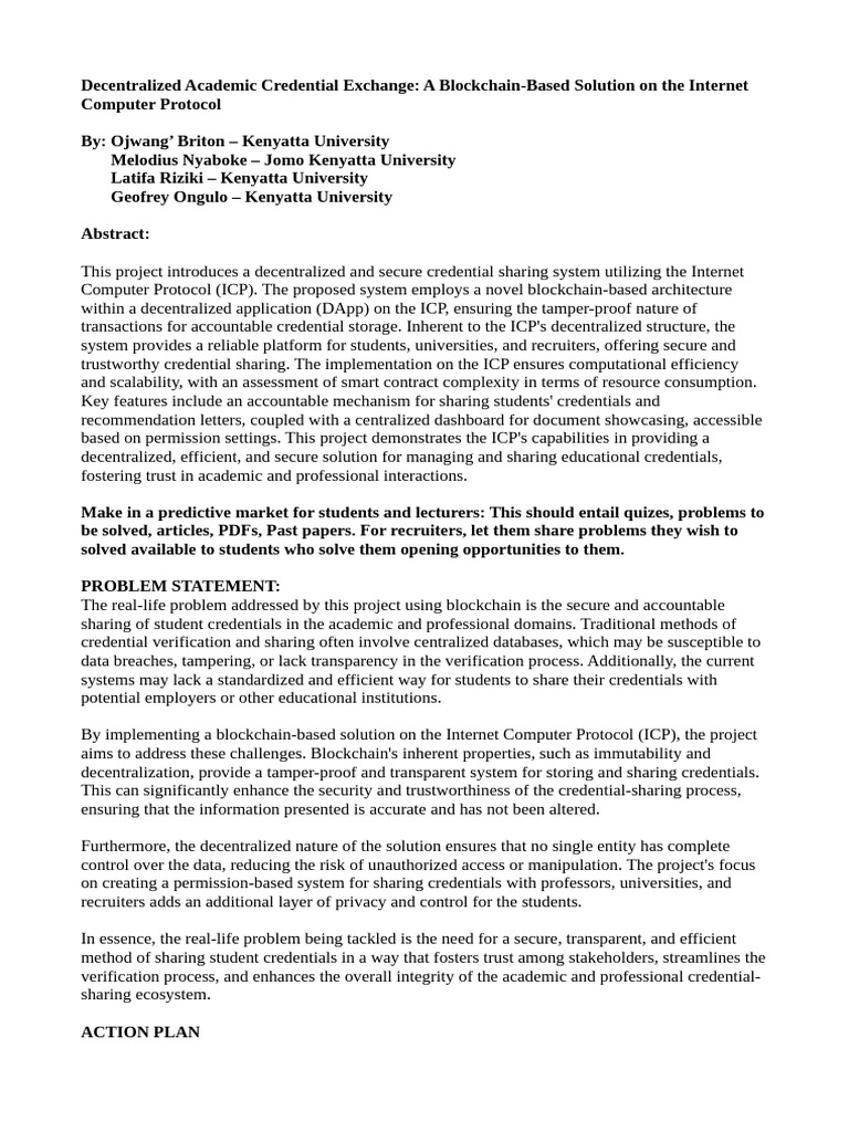 Hackathon abst | PDF | Computer Security | Security