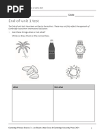 Cambridge Grade 2 Science Worksheets | PDF | English As A Second Or ...