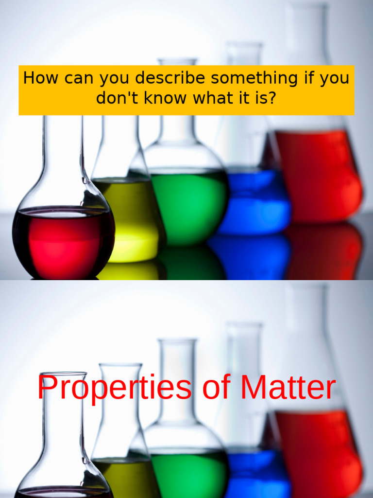 Understanding Properties of Matter | PDF