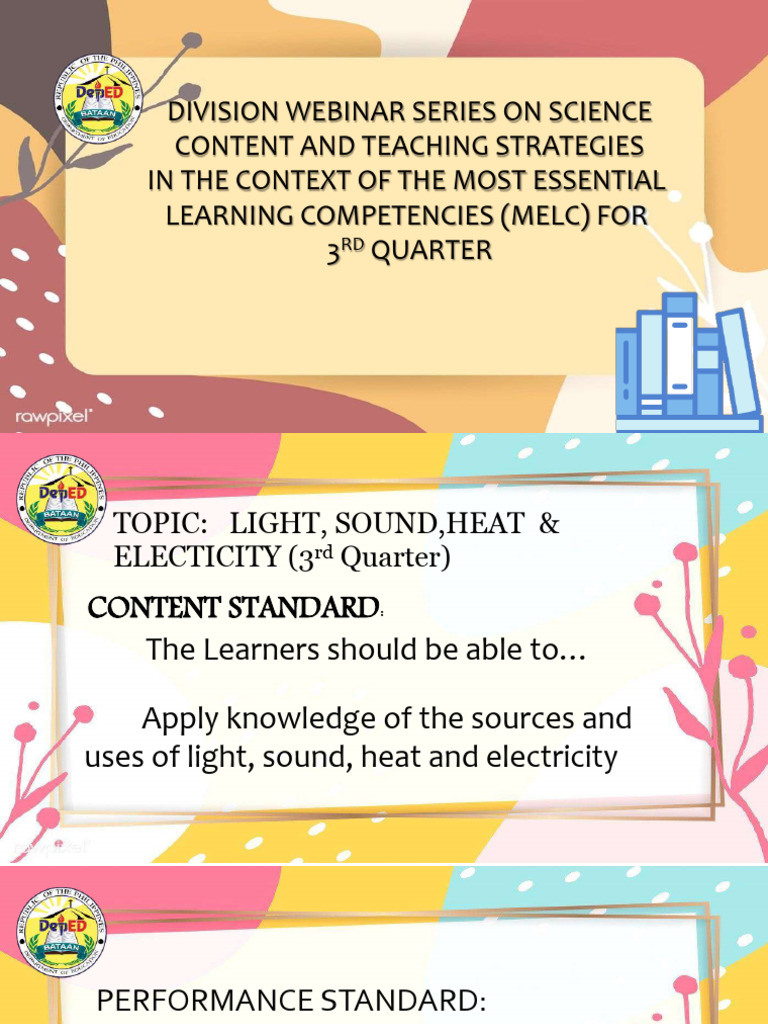 Scienceq3 Heatelectricity 211005124544 | PDF | Light | Learning