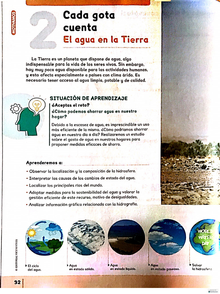 Unidad 2 El Agua en La Tierra | PDF
