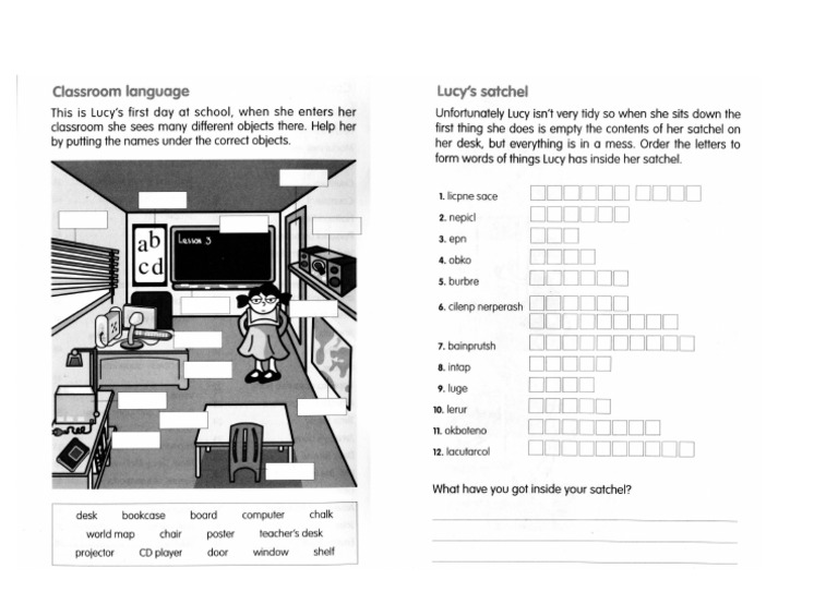 Classroom Language | PDF