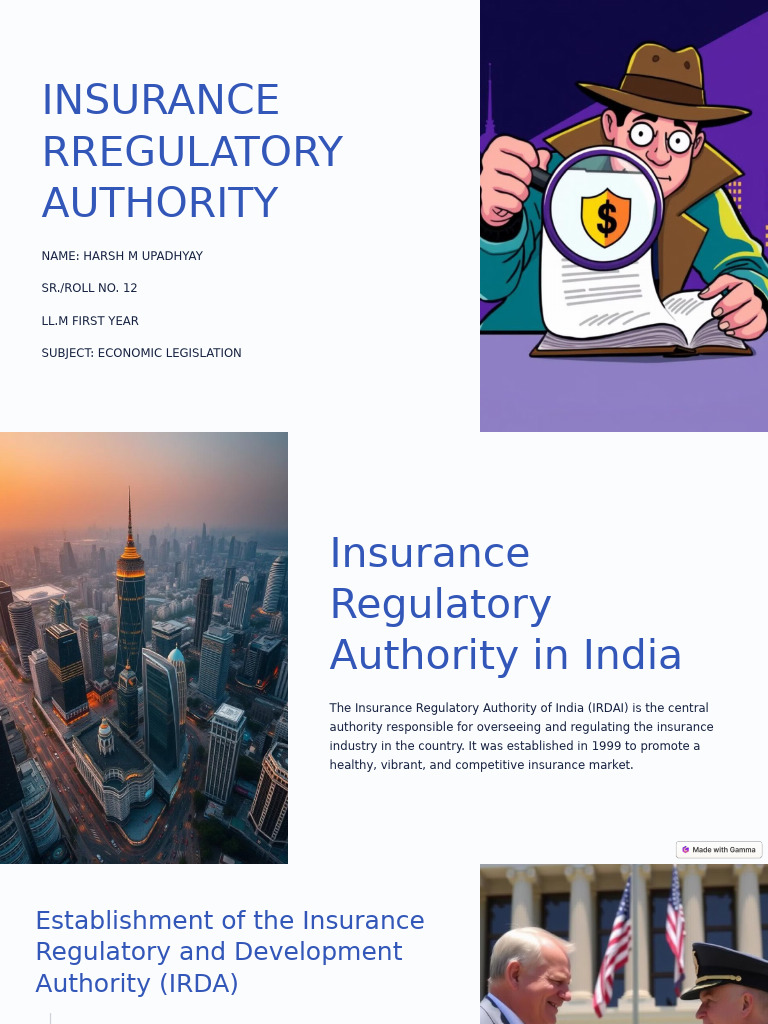 Insurance Rregulatory Authority | PDF | Insurance | Financial Risk