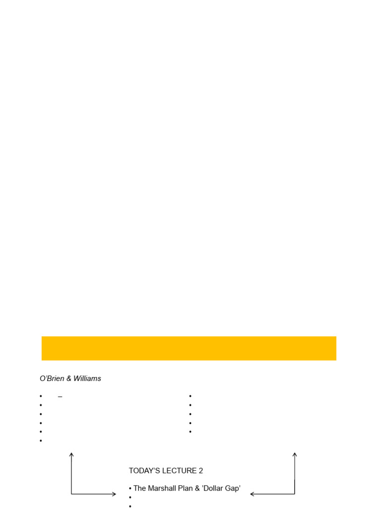 L2 Production and Marshall Plan | PDF | Foreign Direct Investment ...