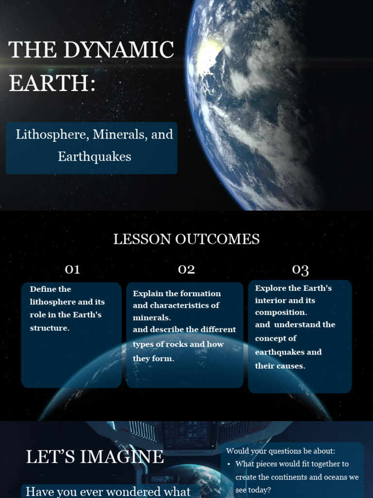 The Planet Earth Science Presentation in Dark Blue Animated Style 1 ...