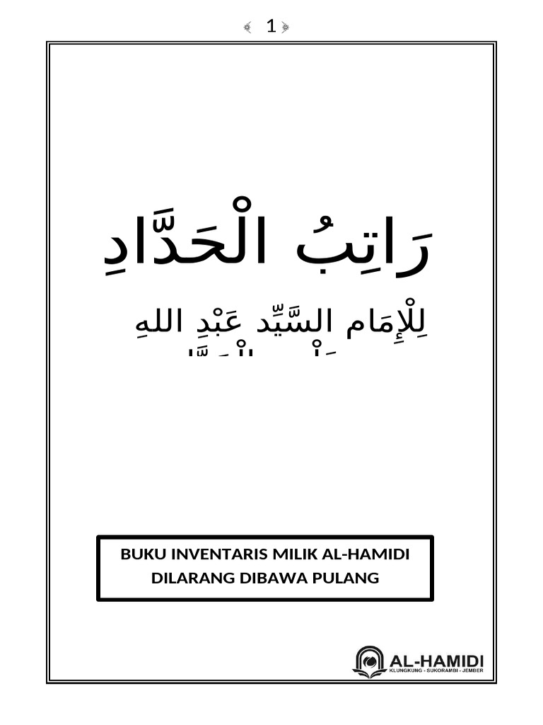 Rotib Diba 1 | PDF