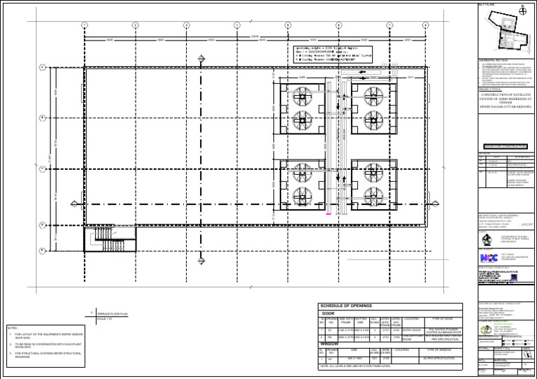 Chiller Plant Terrace Plan | PDF