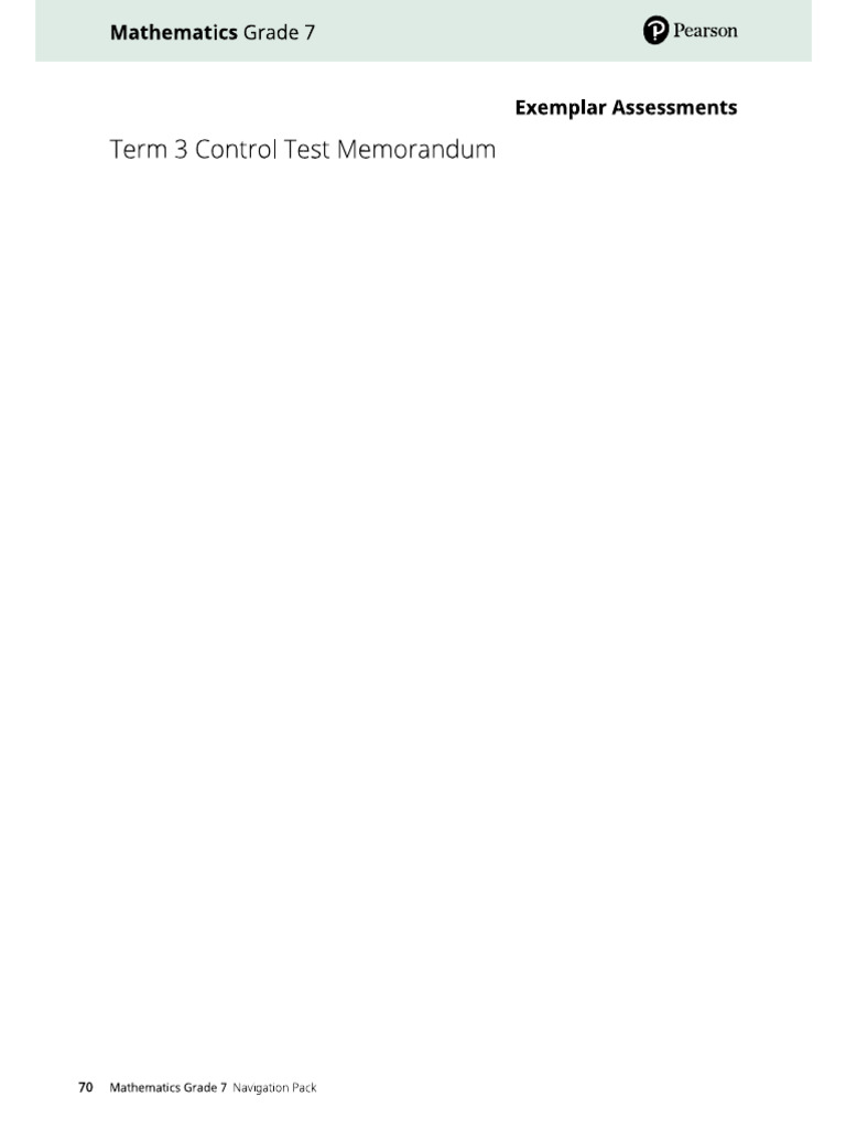 Maths Project Marking Guide | PDF