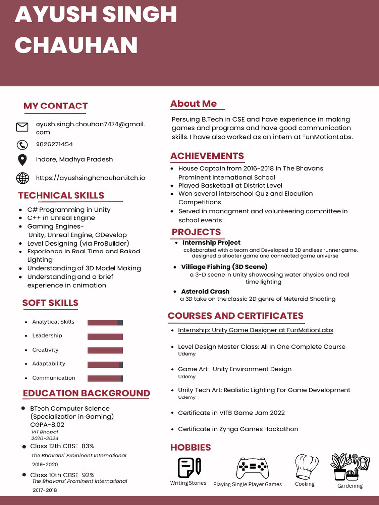 Ayush Singh Chauhan-Resume | PDF