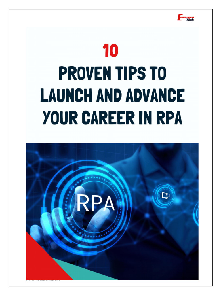 RPA 2 | PDF | Automation | Artificial Intelligence