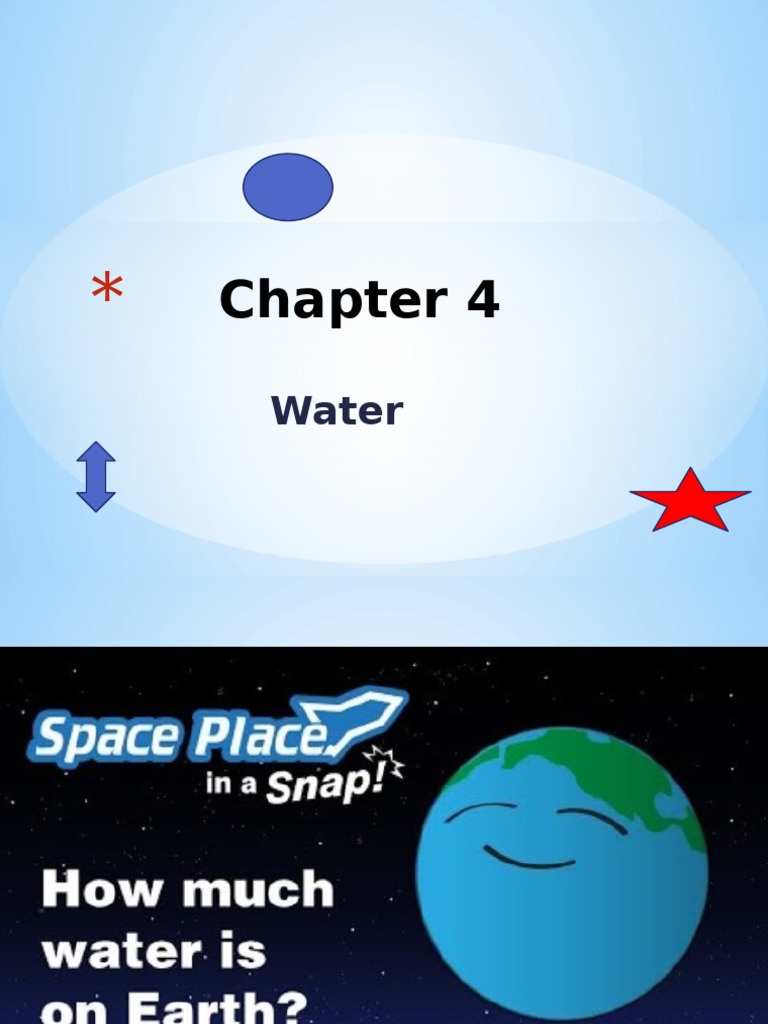 Chapter 4 Water Updated | PDF | Water Cycle | Water