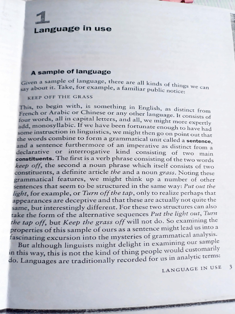 Discourse Analysis Chapter 1 1 | PDF