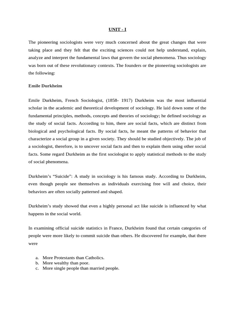 Emile Durkheim , Karl Marx (1) | PDF | Sociology | Émile Durkheim