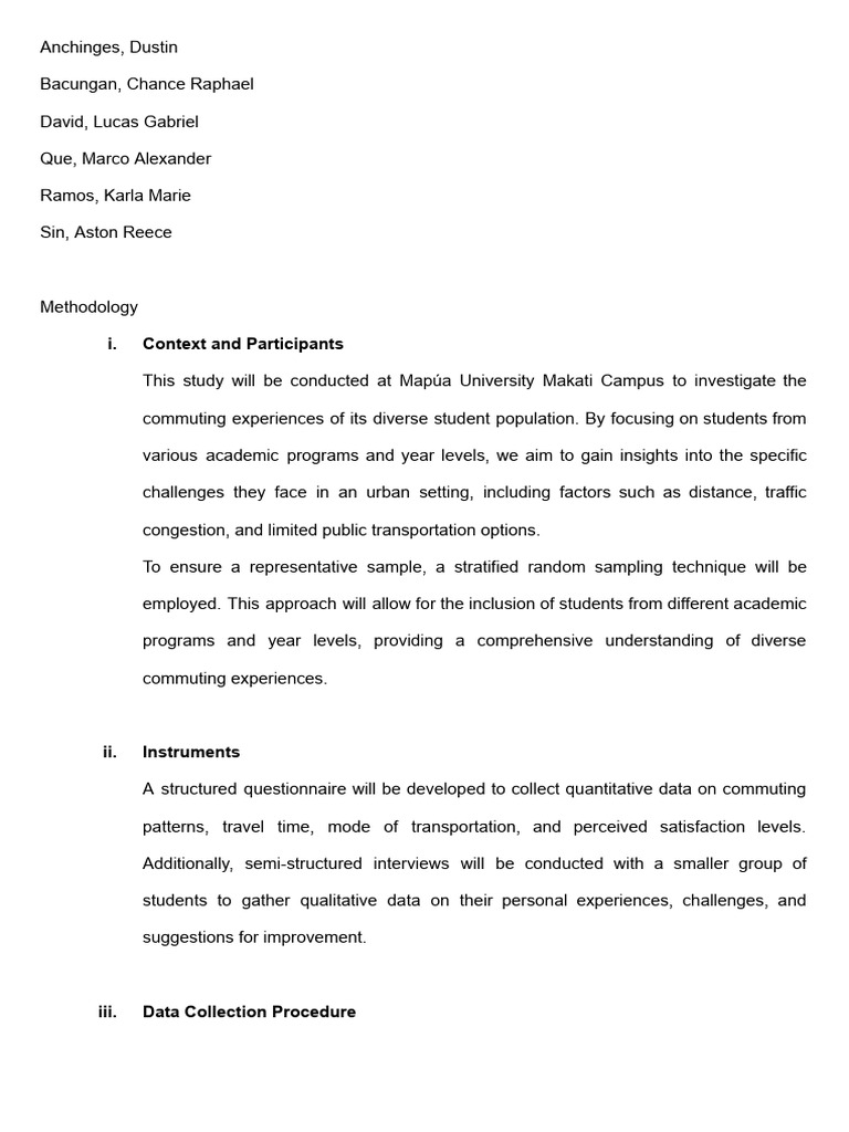 PT6_Polished_Methodology | PDF | Methodology | Data