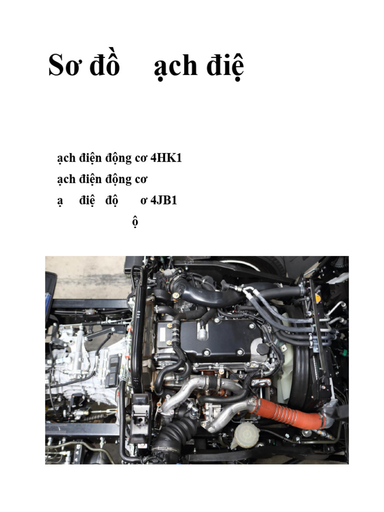 Isuzu 4HK1/4JJ1 Wiring Diagrams | PDF | Propulsion | Vehicle Parts