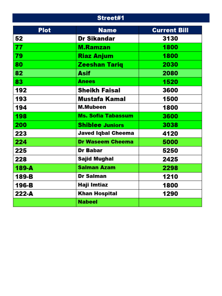 Street Wise Data | PDF